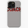 Coach Buffalo Plaid Pattern Sports Style Art iPhone Case 17 11 12 13 14 ...