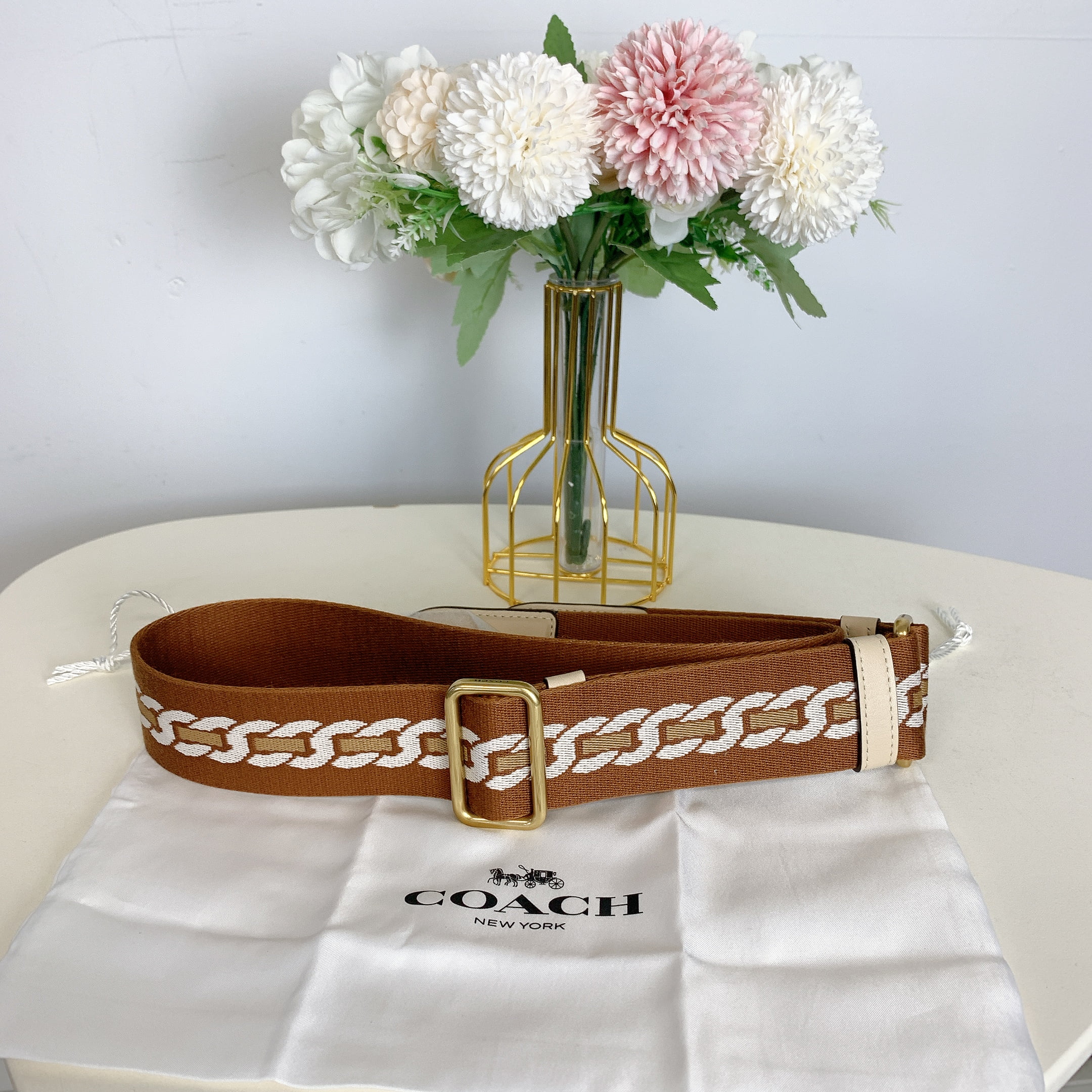 Coach C3619 Webbing leather IN BROWN MULTI - Walmart.com