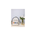 Coach (CA624) Mini Court Signature Rainbow Logo Chalk Multi Shoulder ...