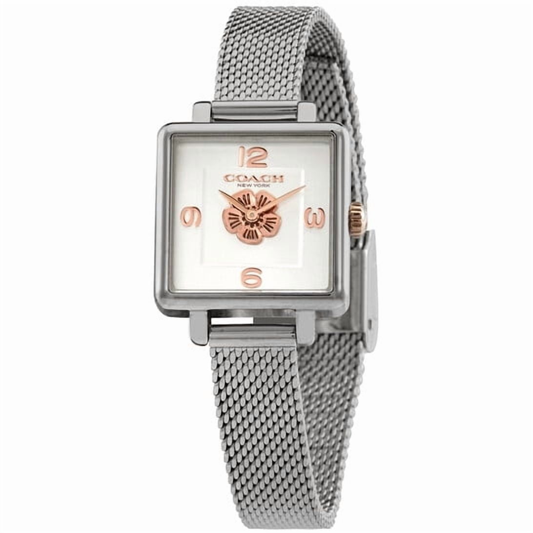 Coach Cass Quartz White Dial Ladies Watch 14503697 - Walmart.com