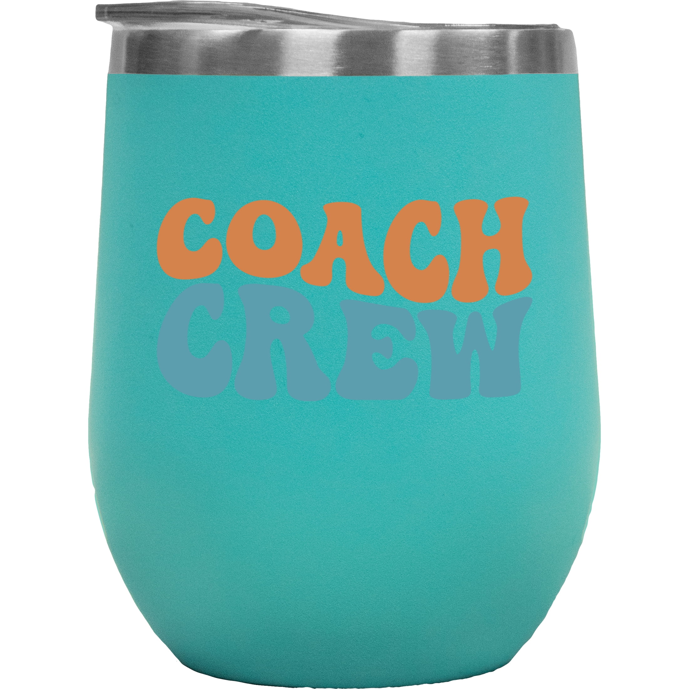 Coach Crew, Coaching Themed, Groovy Retro Wavy Text Merch Gift, Mint ...