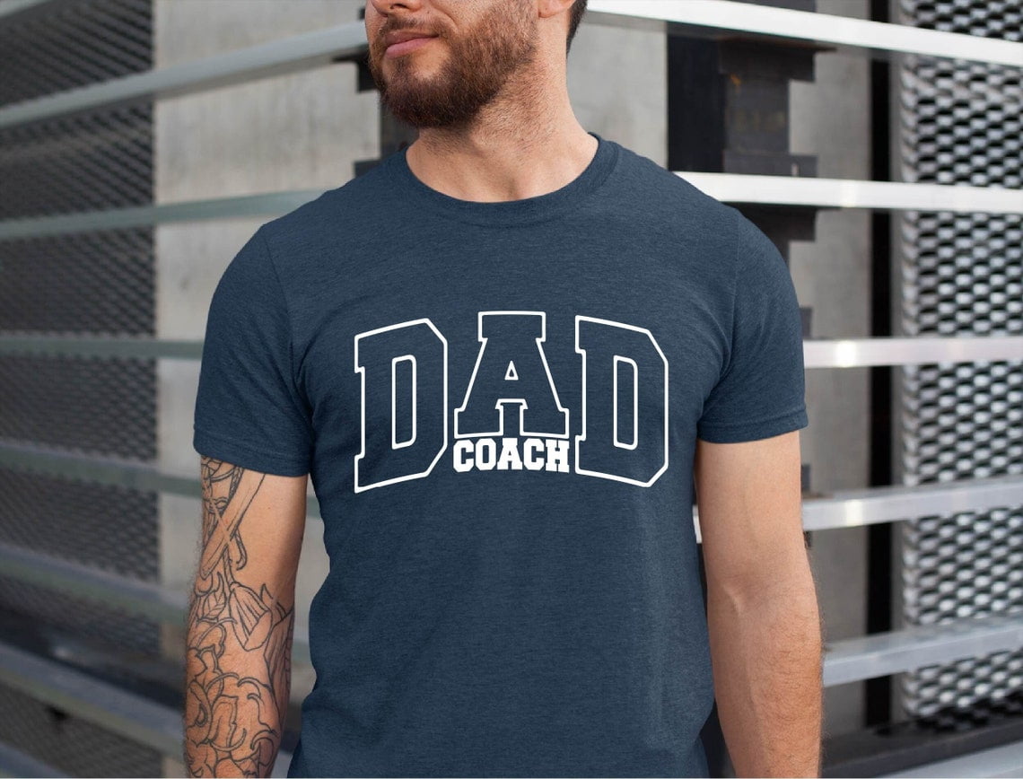 Coach Dad, Dad Life Shirt, Father’S Day Gift, Coach Uncle Gift, Coach ...