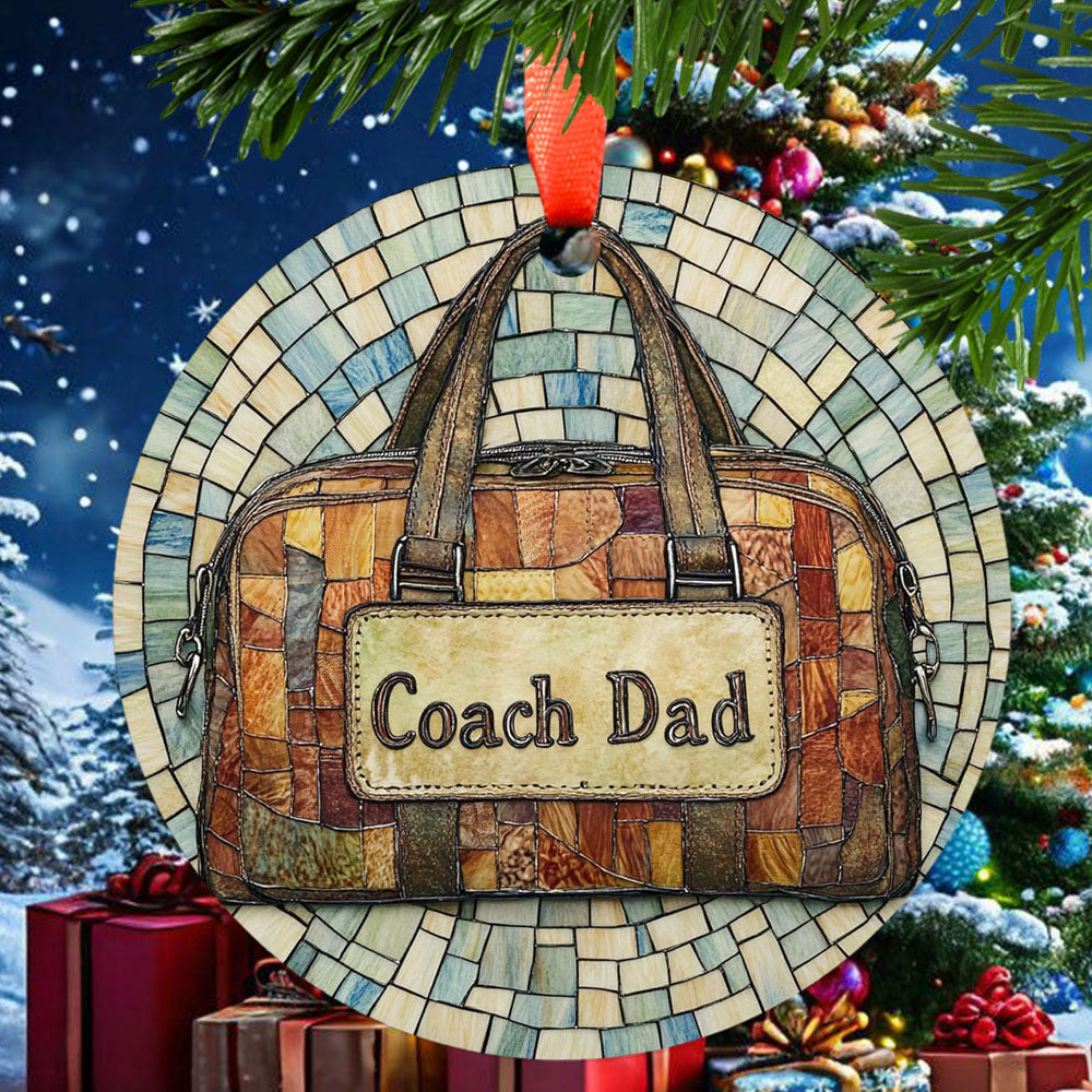 Coach Dad Duffel Bag 1 Christmas Ornament, Ceramic/Acrylic Ornament ...