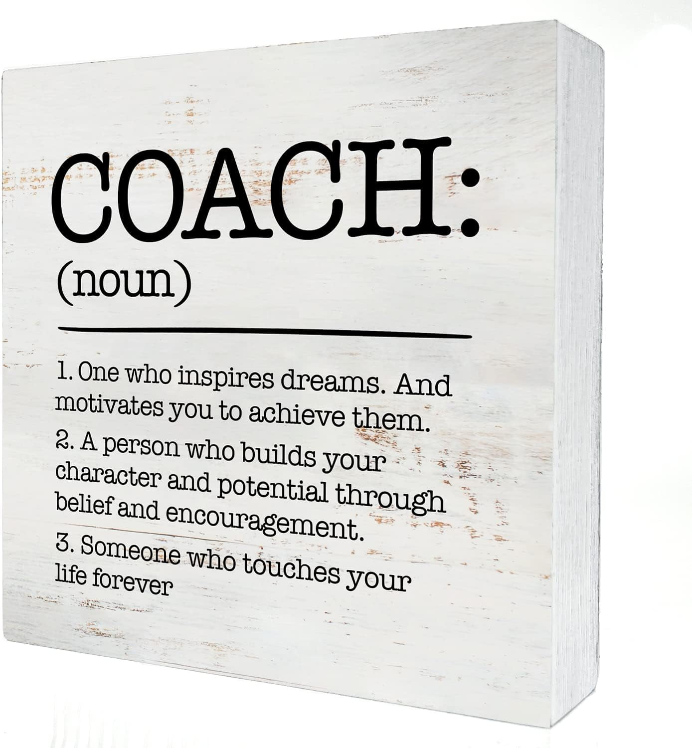 Coach Definition Wood Box Sign Decor Rustic Coach Definition Wooden Box ...