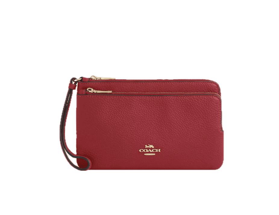 Coach Double Zip Wallet Wristlet - Walmart.com