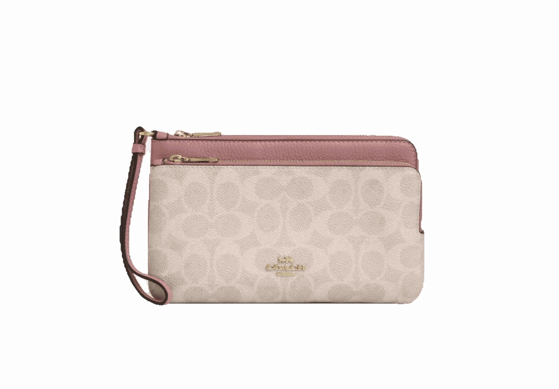 Coach Double Zip Wallet Wristlet - Walmart.com