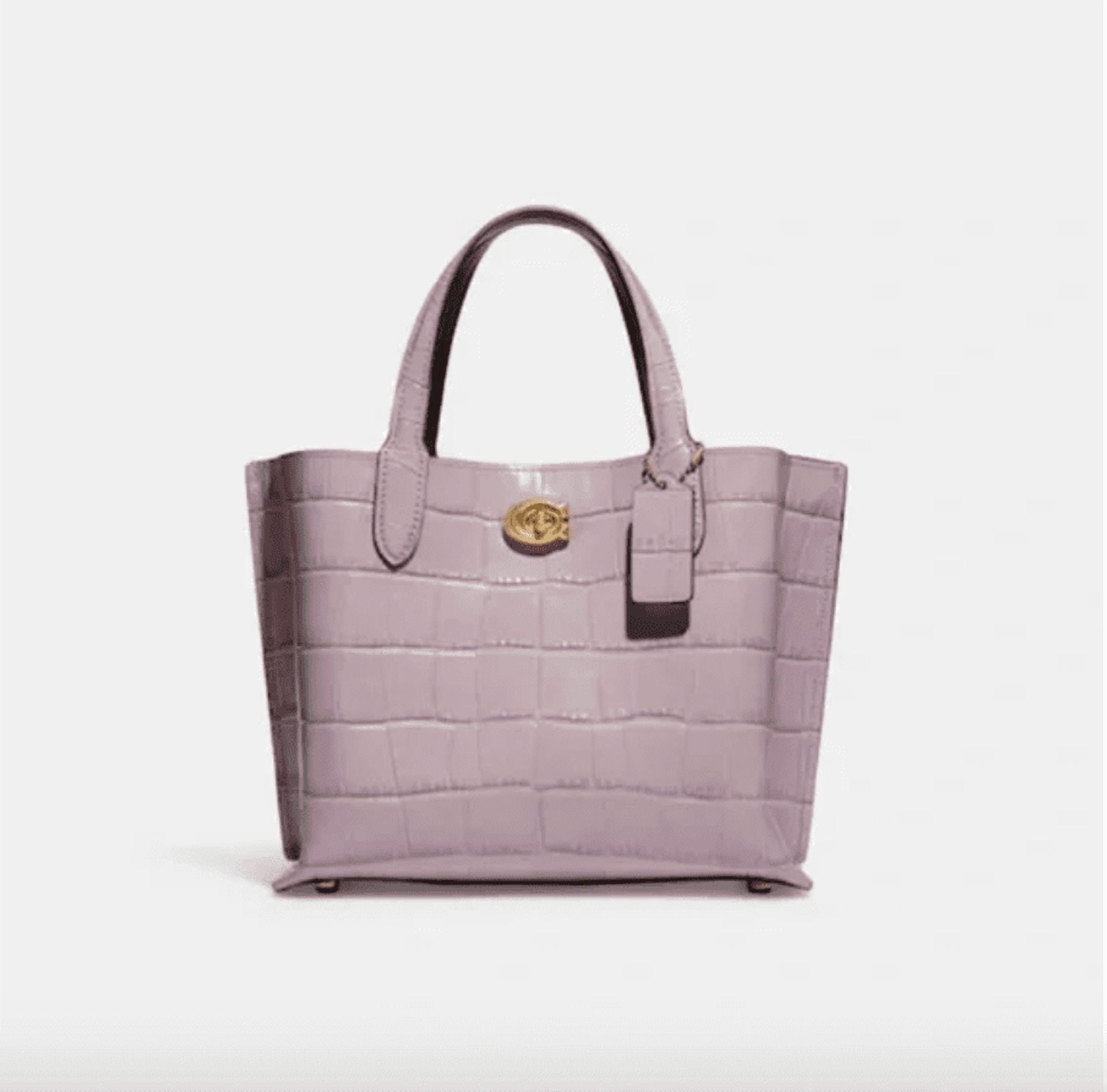 Coach Embossed Croc Willow Mollie Tote 24 - Walmart.com
