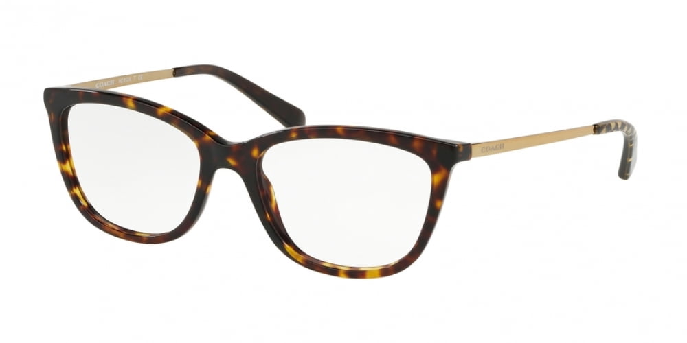 Coach Eyeglasses HC 6124 F 5417 Dark Tort Full Rim - Walmart.com