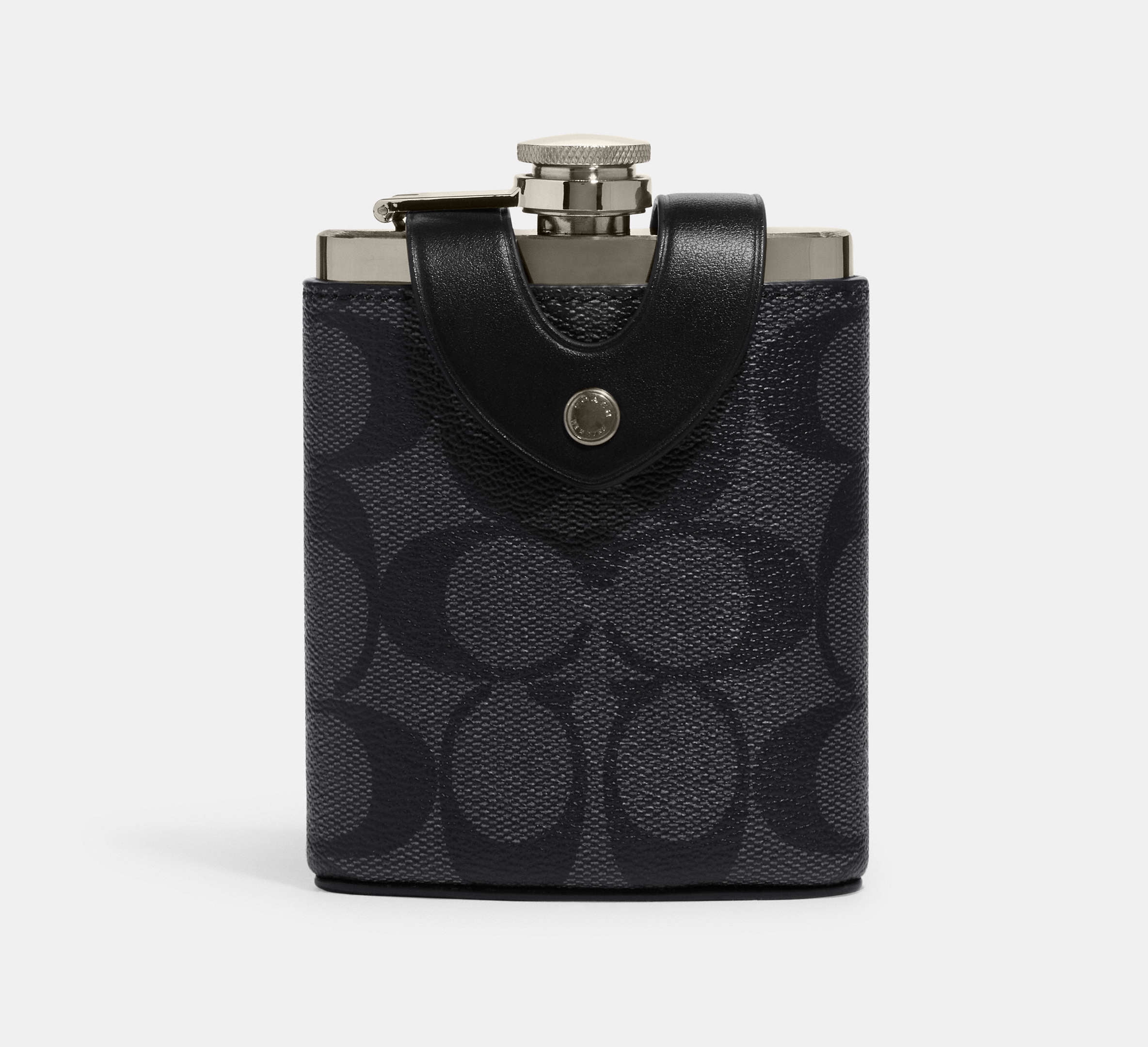 Coach Flask (Charcoal, Signature Canvas) - Walmart.com