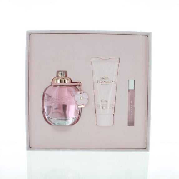 Coach Floral 3 Piece Women's Perfume Set - Includes 3.0 OZ Eau De ...
