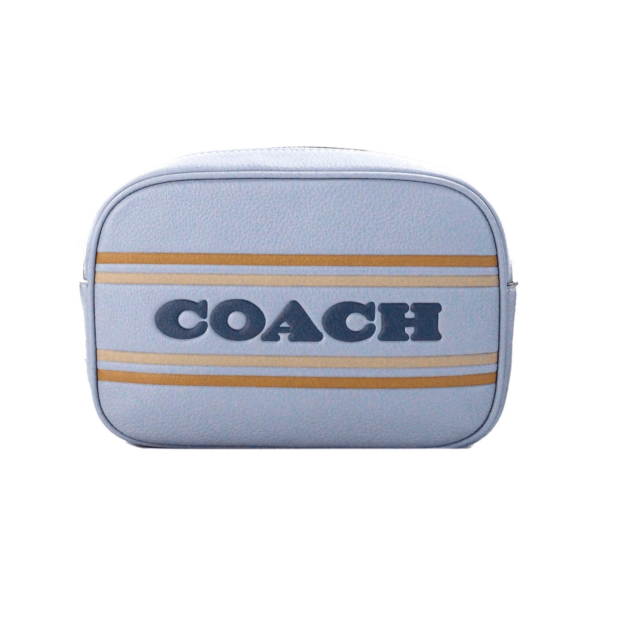 Coach Jamie Mini Grey Mist Logo Stripe Camera Crossbody Bag - Walmart.com