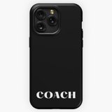 Coach Label Minimal Typography Sports Trainer Art iPhone Case 17 to 11 ...