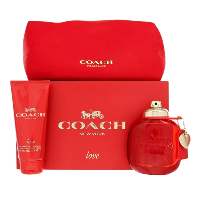 Coach Love by Coach 3.0 Oz Eau De Parfum Spray Gift Set for Women ...