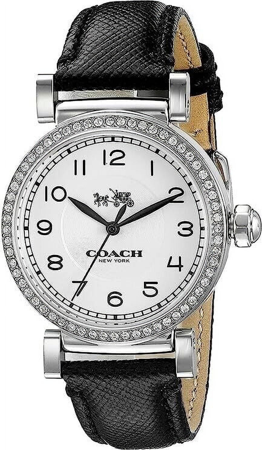 Coach Madison Quartz Silver Dial Ladies Watch 14502399 - Walmart.com