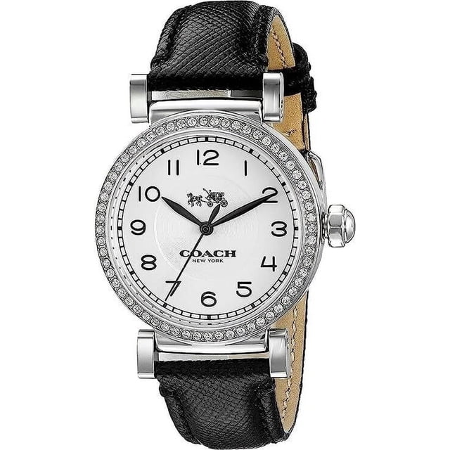 Coach Madison Quartz Silver Dial Ladies Watch 14502399 - Walmart.com