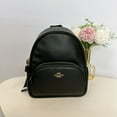 Coach Mini Court Backpack with Multiple Pockets and Adjustable Straps ...
