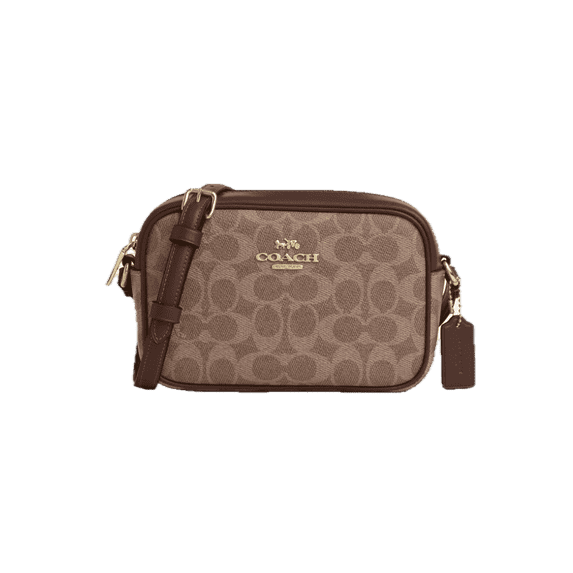 Coach Mini Jamie Camera Bag In Signature Canvas - Walmart.com