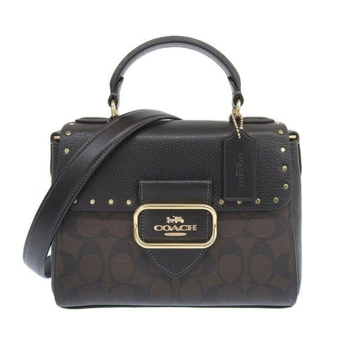 Coach Morgan Top Handle Satchel Crossbody Handbag - Walmart.com