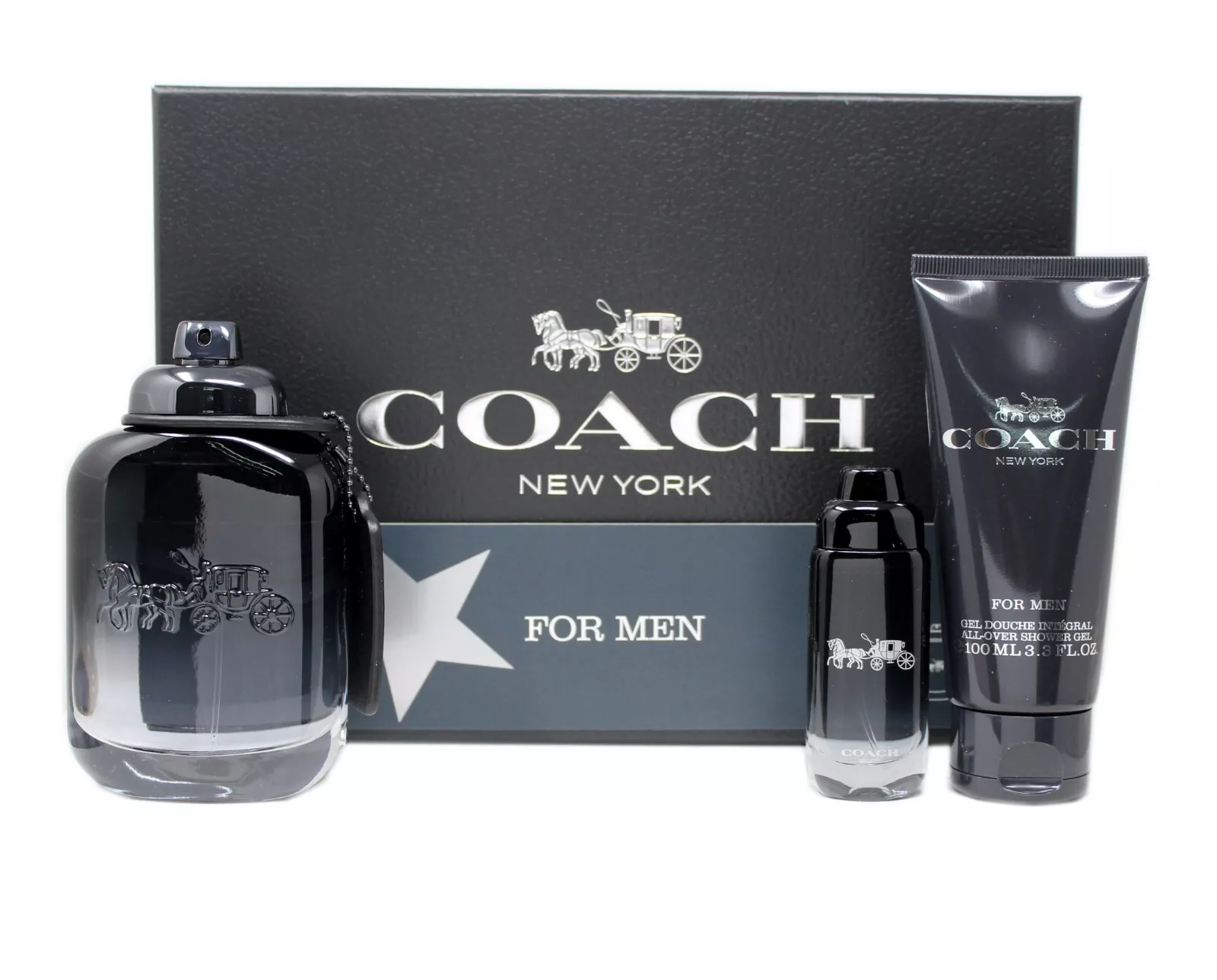 Coach New York Black Gift Set - Walmart.com