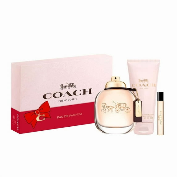 Coach New York Eau de Parfum 3PCS Gift Set For Women - Walmart.com