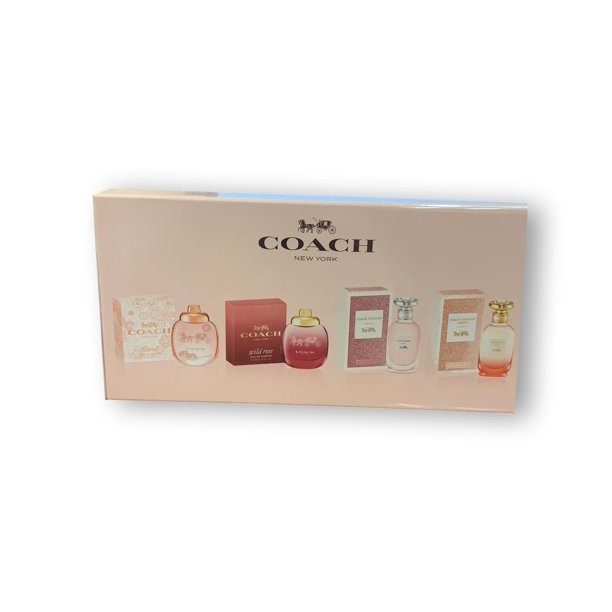 Coach New York Perfume for Women, 4 Piece Gift Set, 0.15 oz - Walmart.com