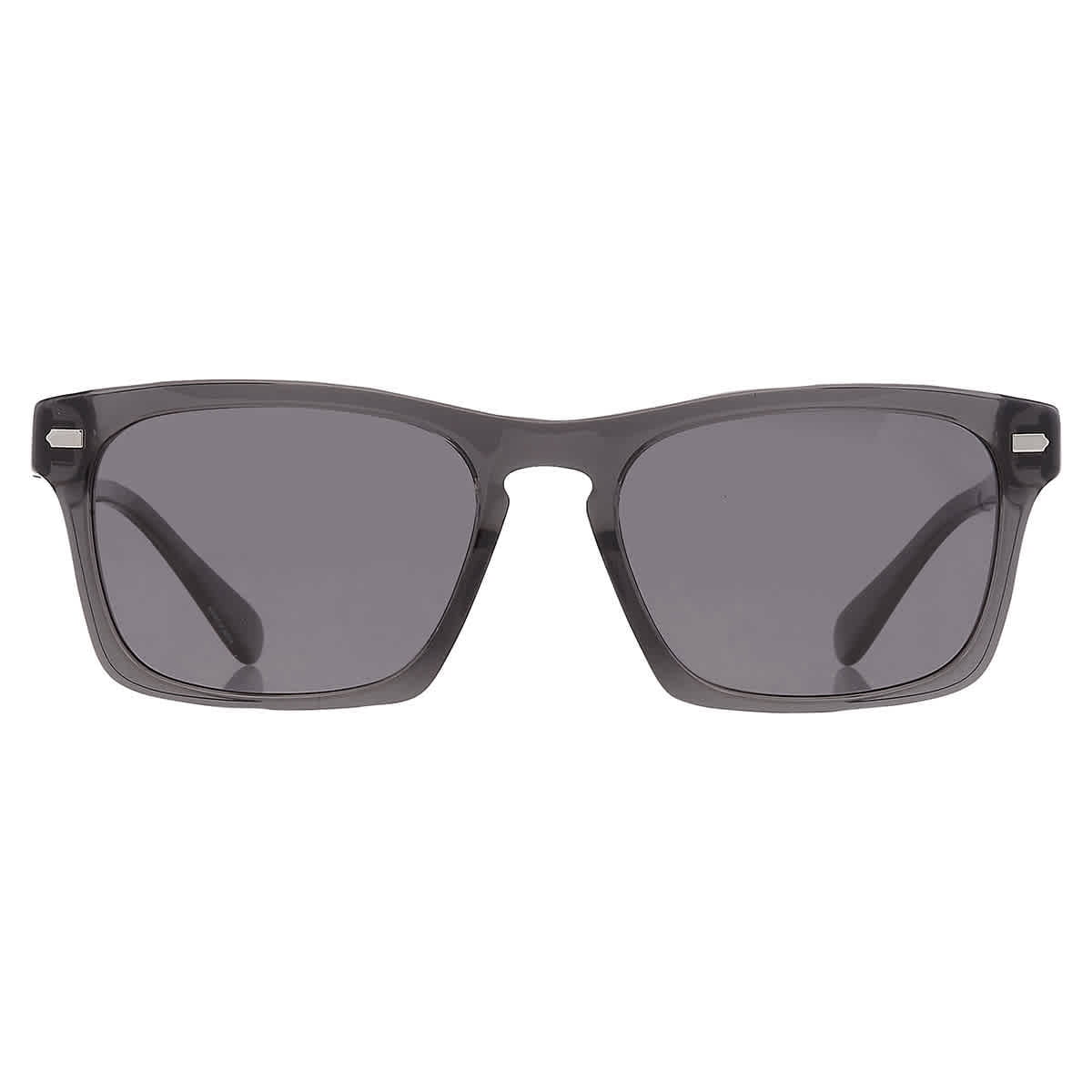 Coach Polarized Grey Square Men's Sunglasses HC8397U 581781 57 ...