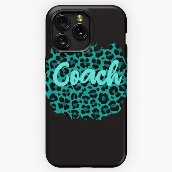 Coach T-Shirt Funny Sports Mentor Quote Design iPhone Case 17 11 12 13 ...