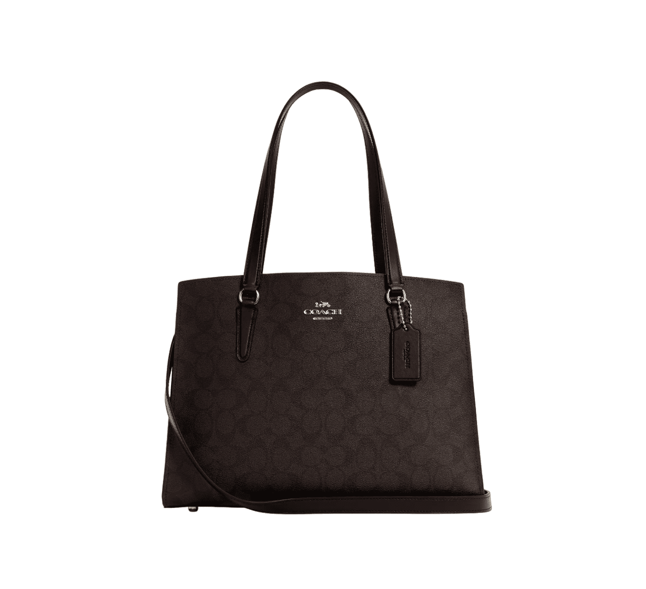 Coach Tatum Carryall In Signature Canvas - Walmart.com