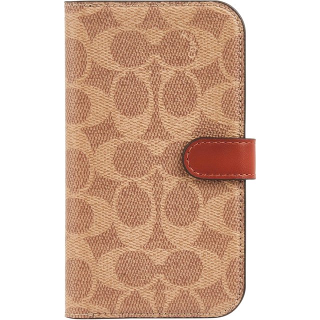 Coach Two Piece Detachable Wallet Folio for iPhone 15/14/13 in Signature Canvas - Walmart.com