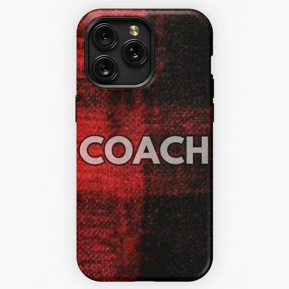 Coach Walz Red Flannel Teacher Veteran Graphic iPhone Case 17 16 15 14 ...