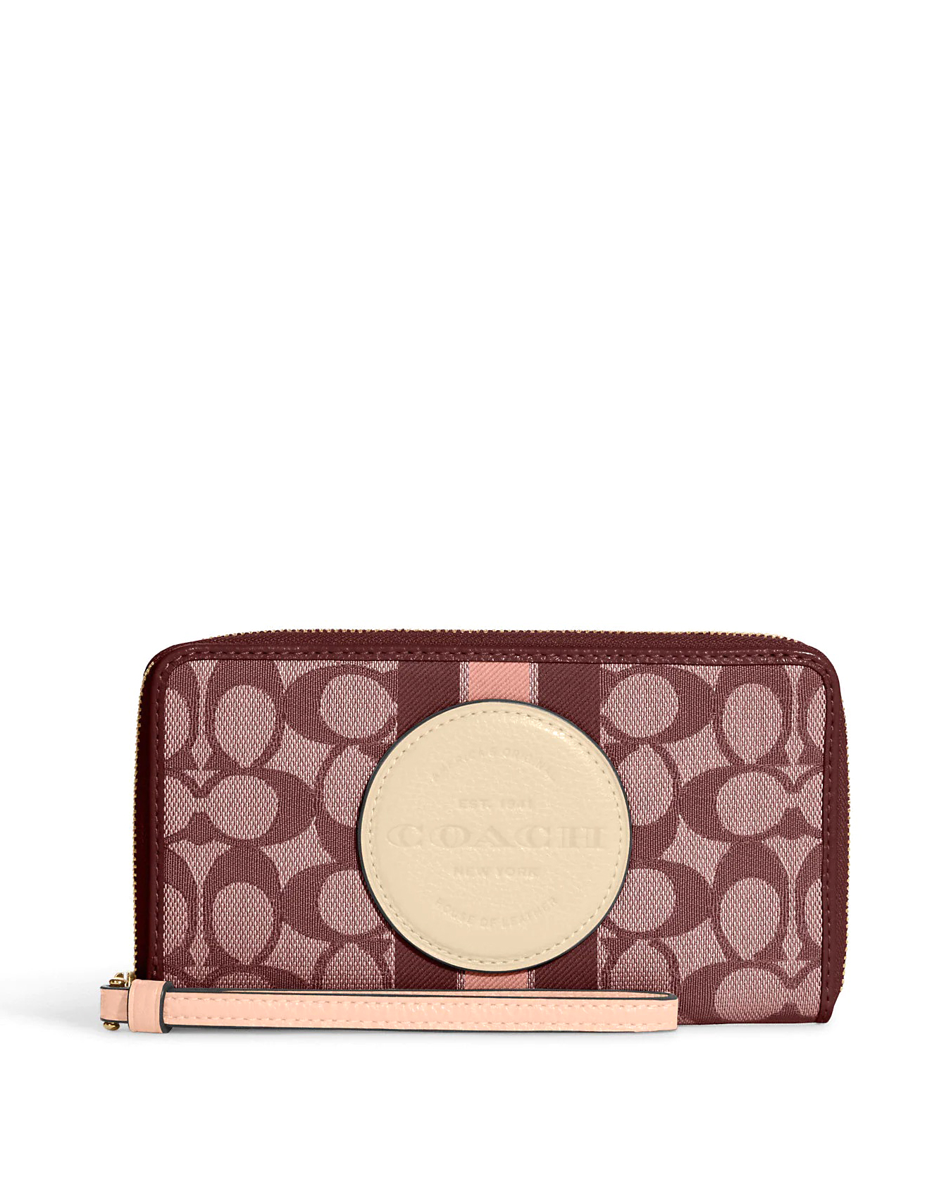 Coach Women's Dempsey Large Phone Wallet In Signature Jacquard With ...
