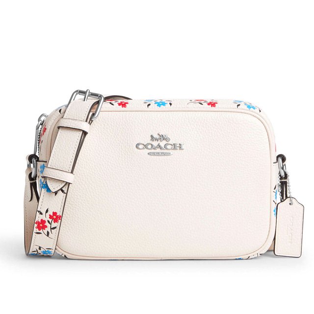 Coach Women's Jamie Medium Top Zip Camera Crossbody Bag with Floral ...