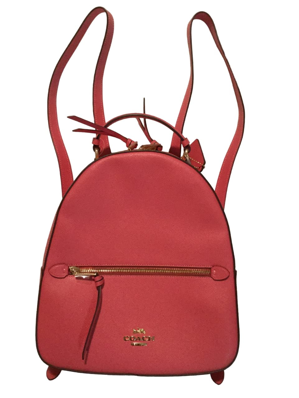 Coach Women's Jordyn Backpack (Crossgrain leather - Watermelon ...