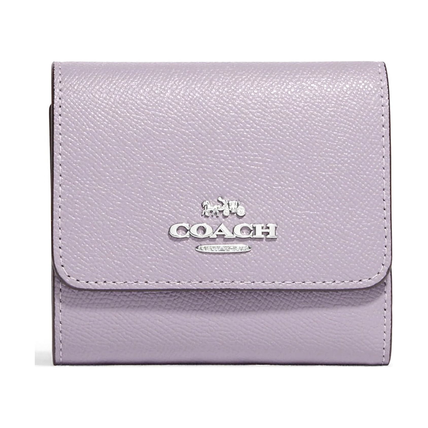 Coach Women's Leather Small Trifold Wallet (Mist) - Walmart.com