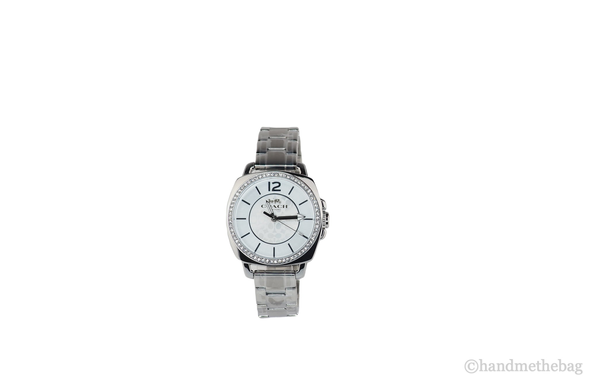Coach by Coach Women's 34mm Crystal Bezel Stainless Steel Wristwatch ...