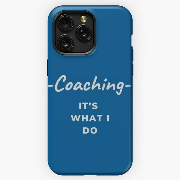 Coaching Motivational Trainer Mindset Quote iPhone Case 17 through 11 ...
