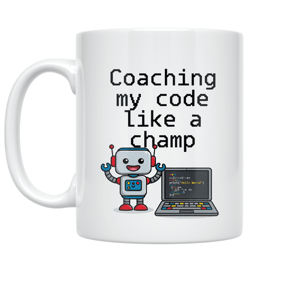 Coaching My Code Like a Champ - Kids Coding Enthusiast - 11 oz Ceramic ...