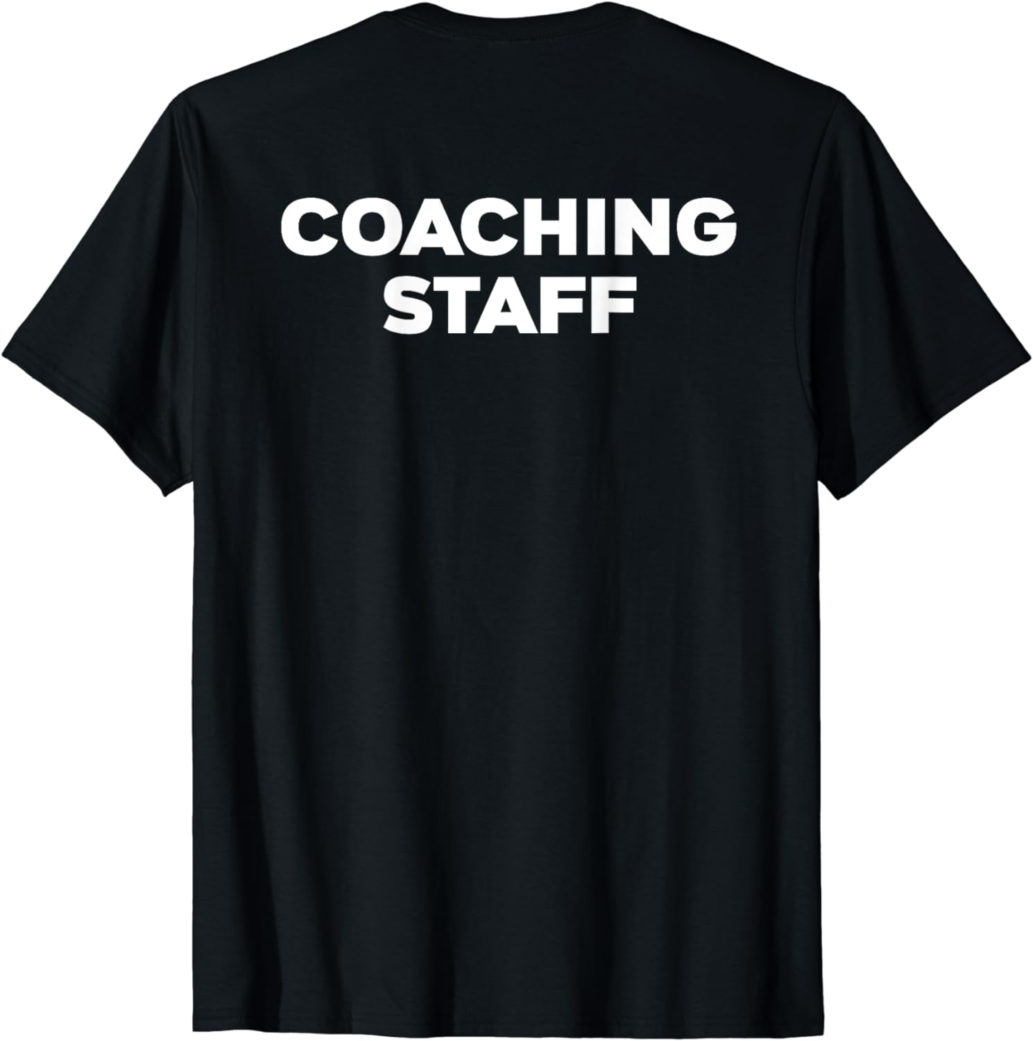 Coaching Staff | Back Side Uniform | Costume T-Shirt - Walmart.com