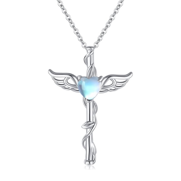Sterling Silver Large Fairy Pendant Necklace for Women - Walmart.com