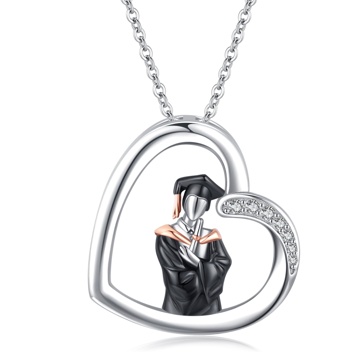 Coachuhhar Christmas Gifts 925 Sterling Silver Class of 2023 College ...