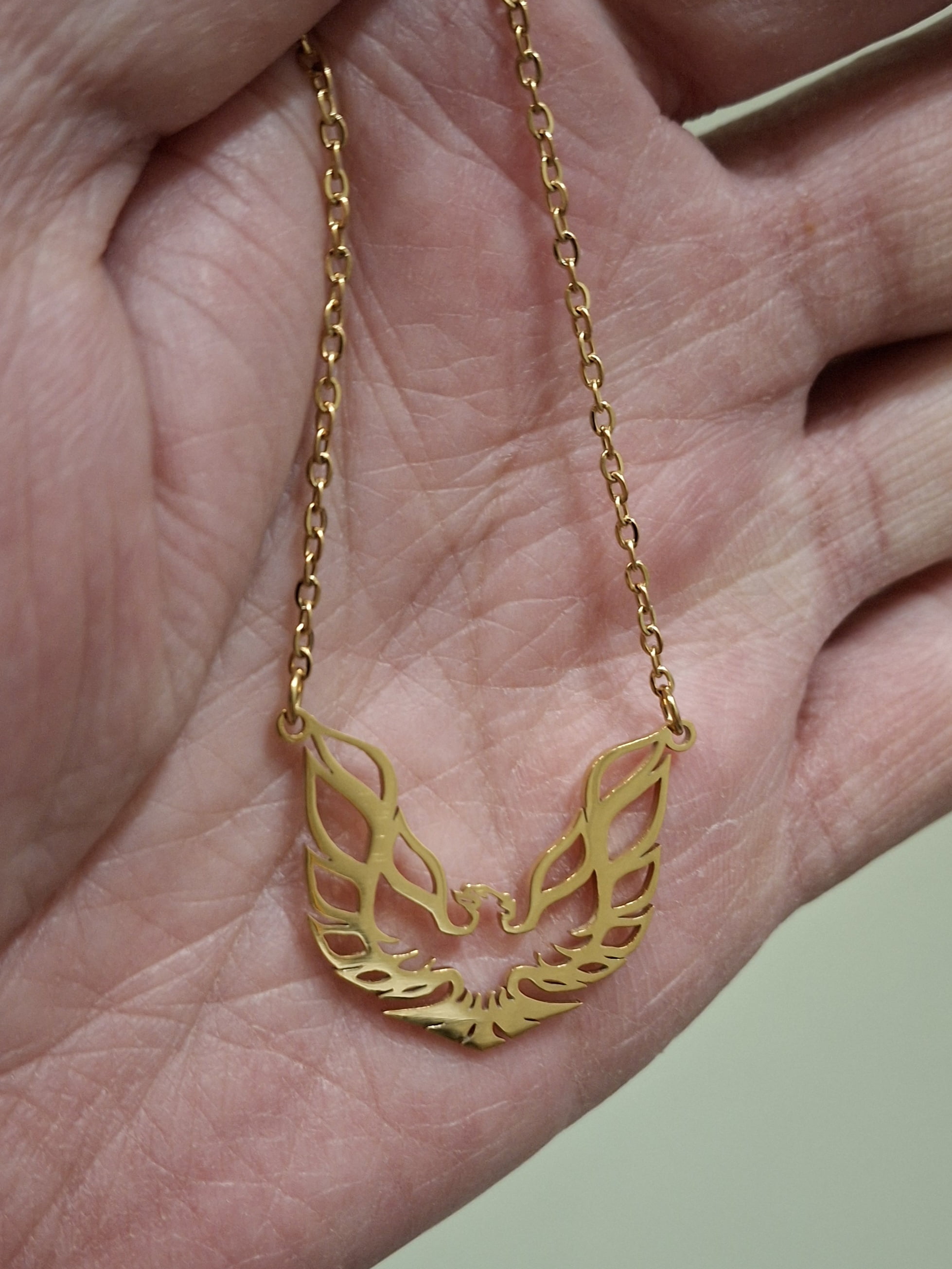 Coachworx "Screamin Chicken" Necklace Gold - Walmart.com