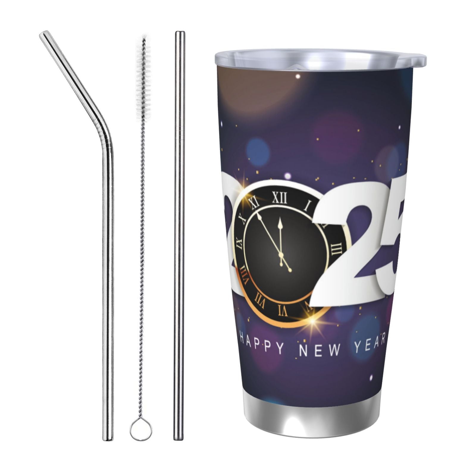 Coaee 2025 Happy New Year 4 for 20oz Insulated Kettle Water Bottle For ...