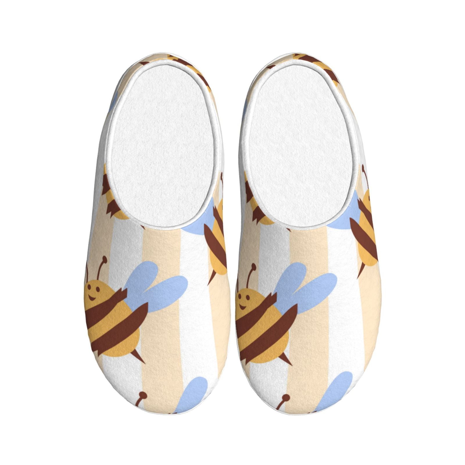 Coaee A Bee for Mens Slippers Indoor Slip On Shoes Slippers for Women ...