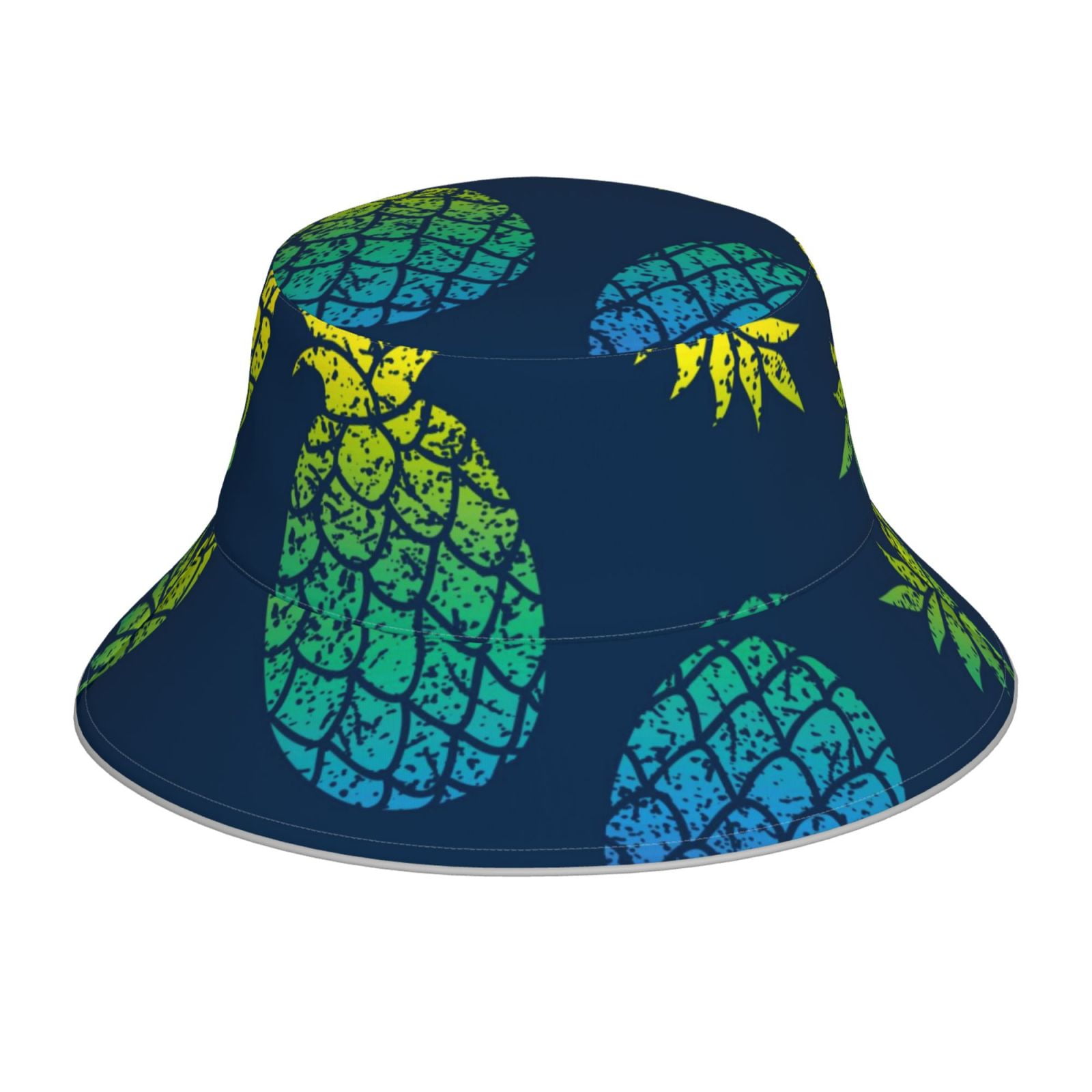 Coaee Abstract Bright Pineapple Fruit Retro Double-Sided Reflective ...