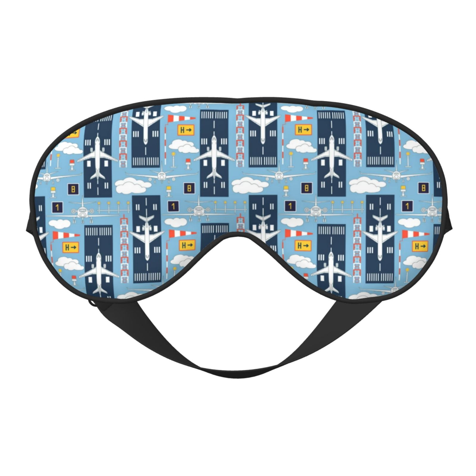 Coaee Airplanes and Aviation Signs for Sleep Mask-Eye Mask for Sleeping ...
