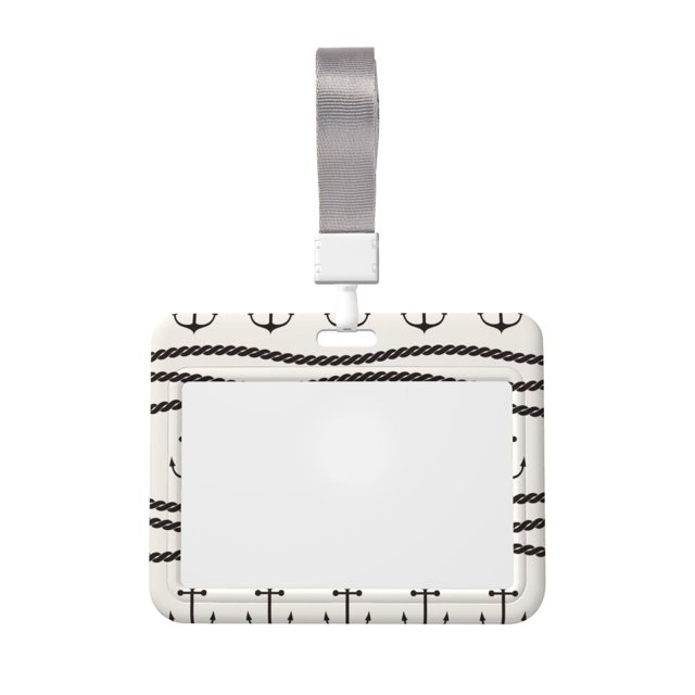 Coaee Anchors and Ropes for Card Badge Holder Soft Waterproof Card ...