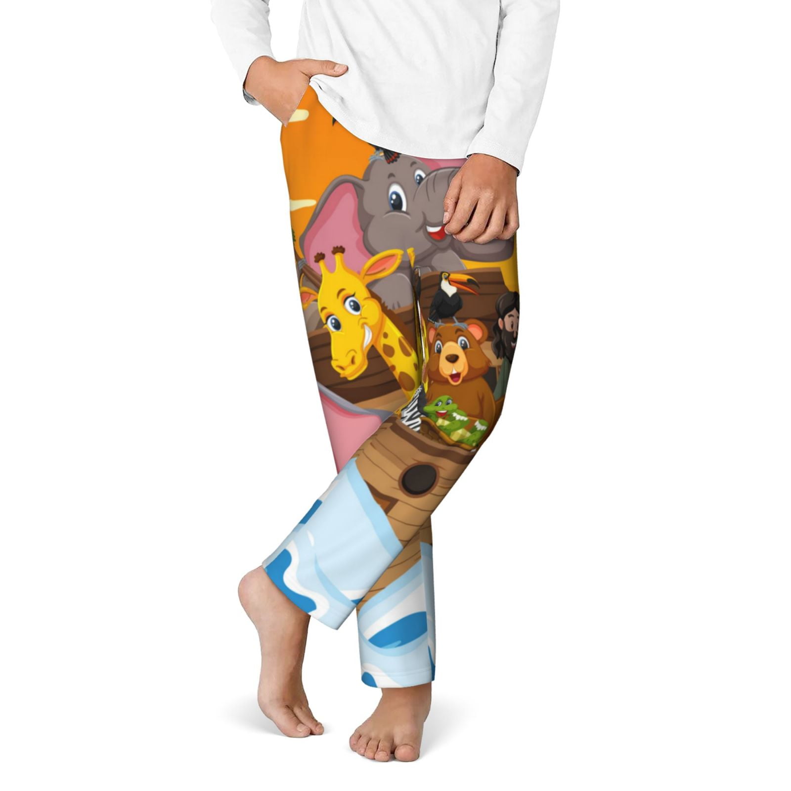 Coaee Animals on Noah's Ark1 for Teen lounge pants Comfortable Lounge ...