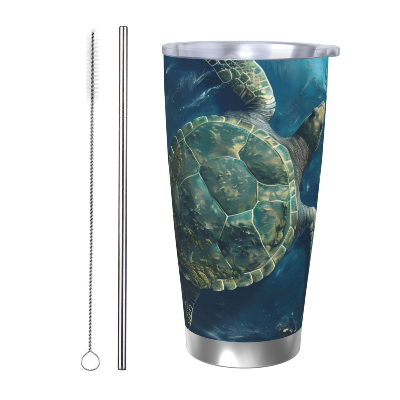 Coaee Artistic Turtle Earth for 20oz Insulated Kettle Water Bottle For ...