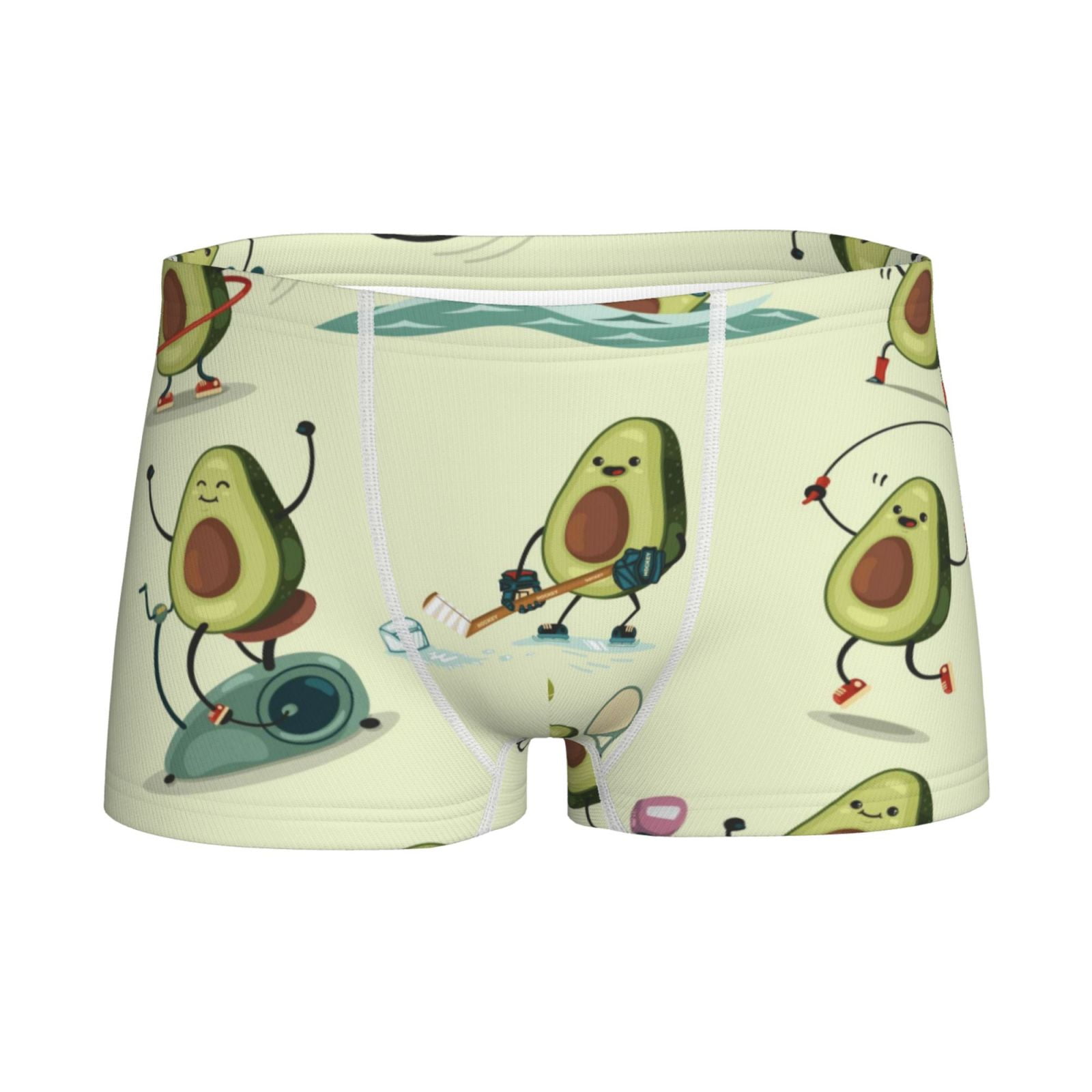 Coaee Avocado for Exercise Boy's Cotton Boxer Briefs Soft and ...
