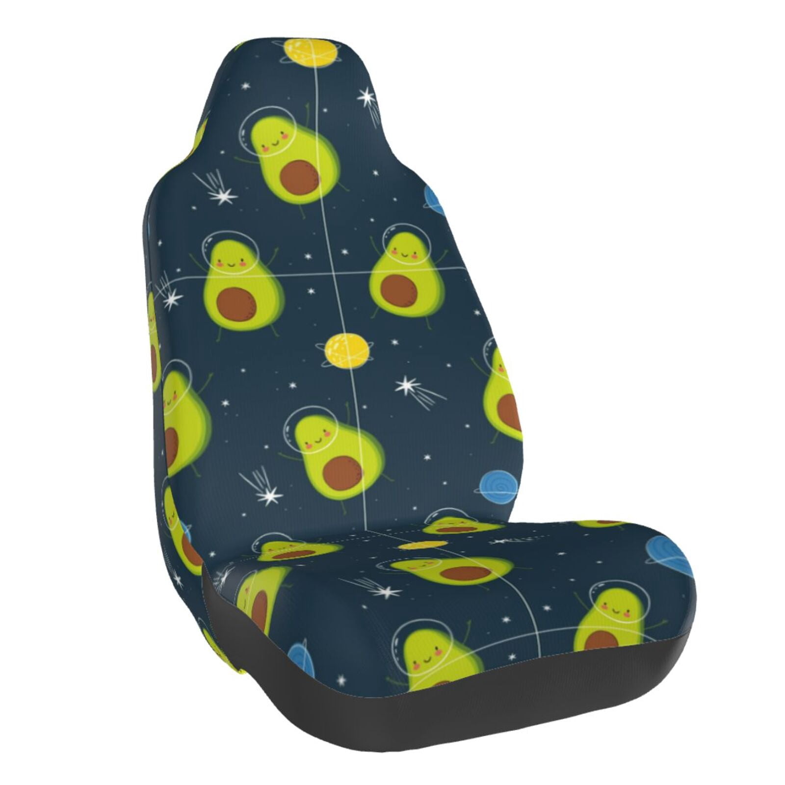 Coaee Avocado in Space for Front Car Seat Covers Automotive Seat Covers ...